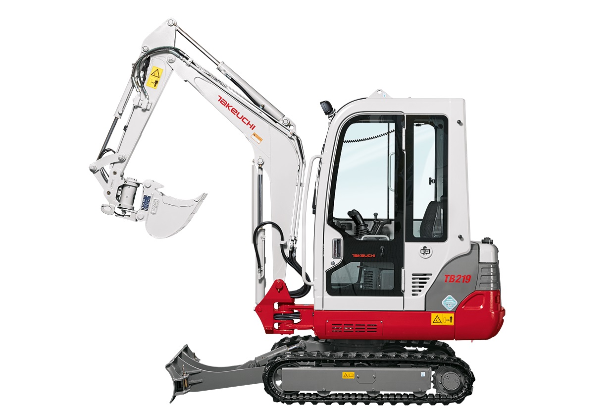 Alquilar mini excavadora takeuchi tb219. transporte y excavacion > mini ...